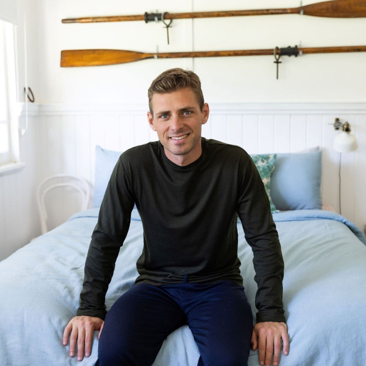 Why the Best Men's Pajamas Are Made from Merino Wool – Sleepy Merino AU