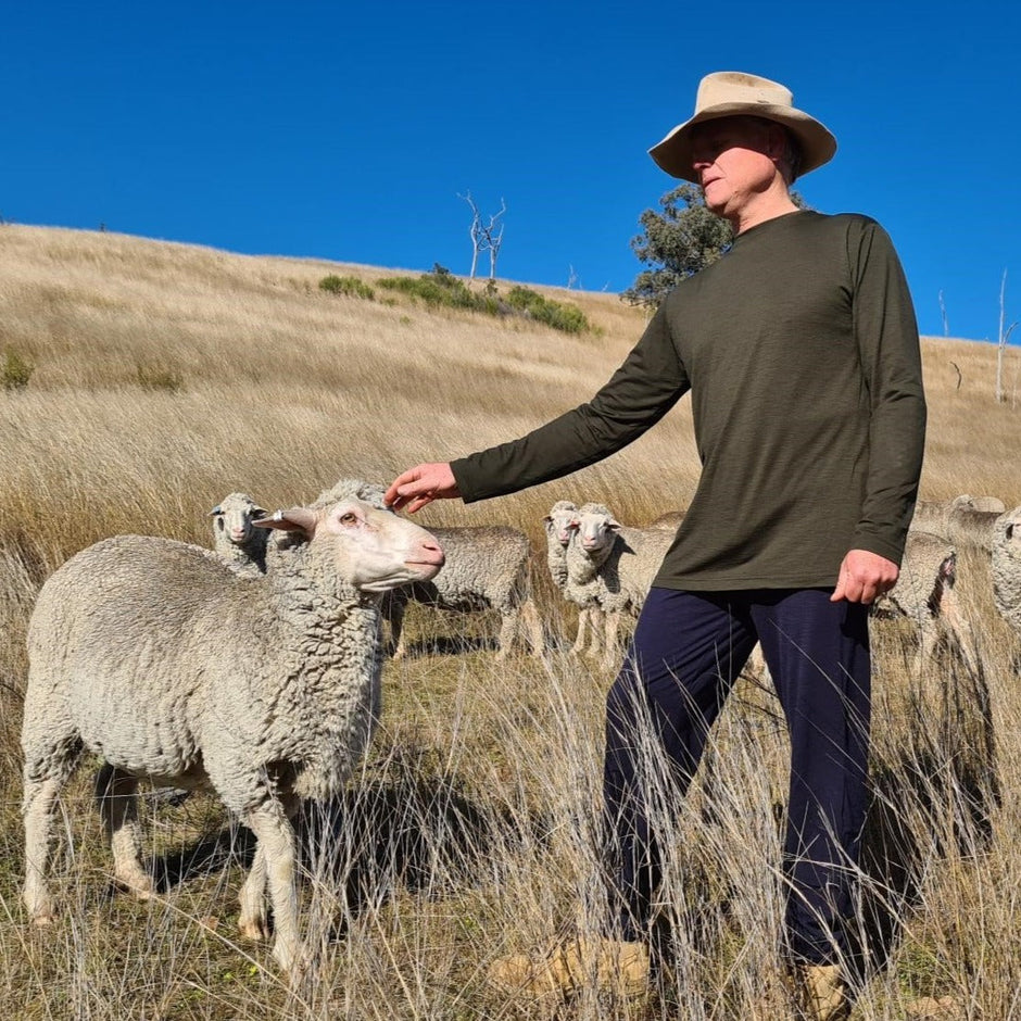Sleepy Merino | Wool Pyjamas, Wool T-Shirts & Singlets – Sleepy Merino AU